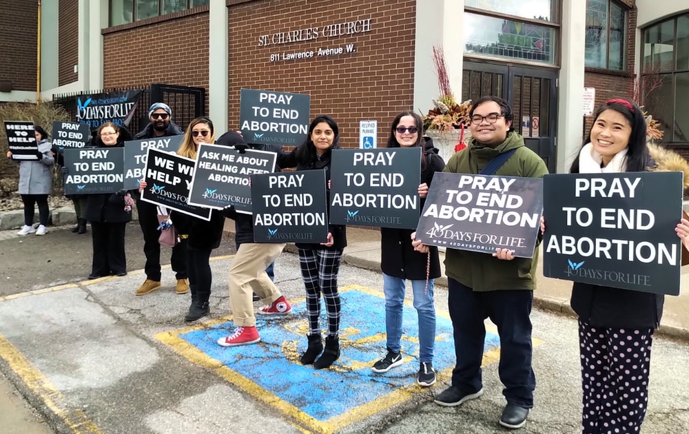 Pro-life advocates fast on bread and water for 40 days, save 6 babies ...