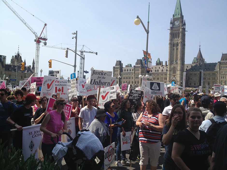 22,000+ Canadians at the March For Life