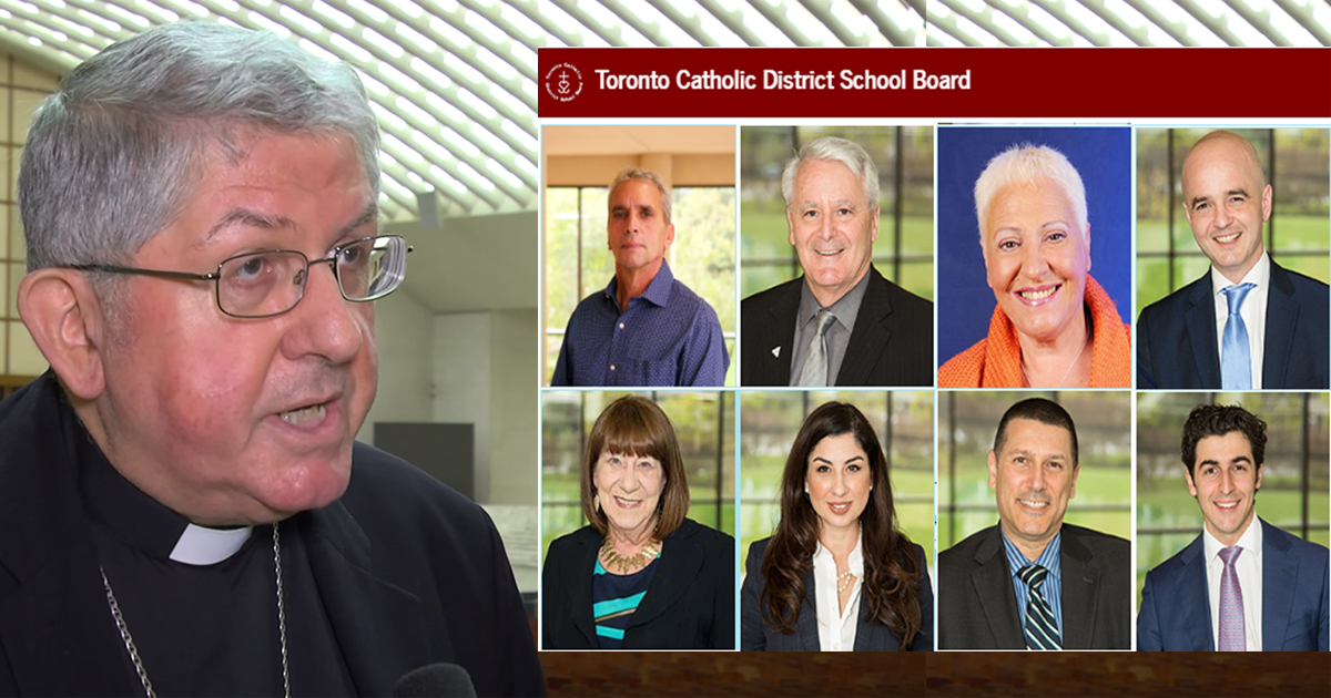 Cardinal Thomas Collins blasts Catholic Trustees